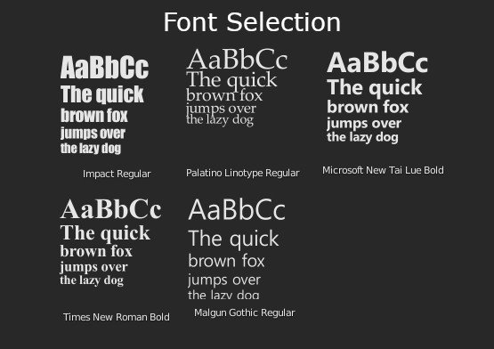 Nameplates for Your Models - Choose Your Style and Customise Your Text ...