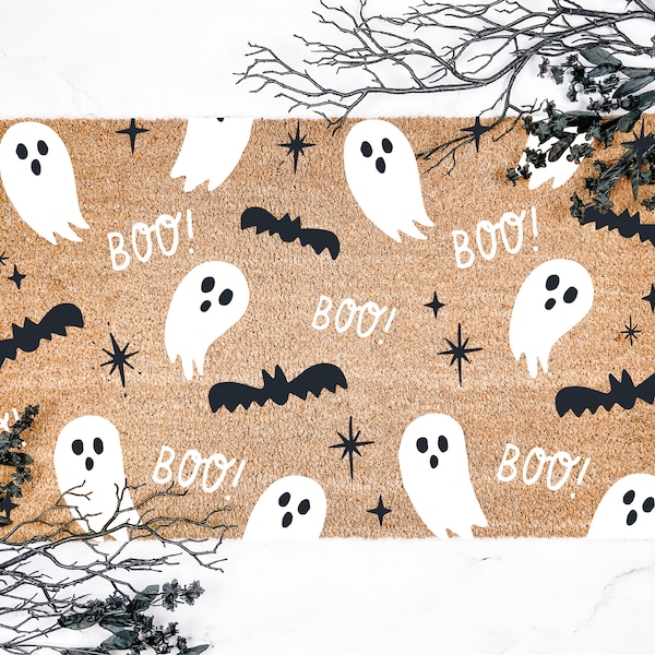 Halloween Doormat - Etsy