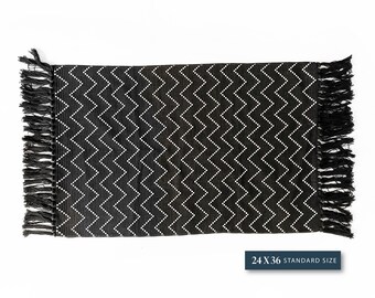 Black White Zig Zag | Etsy