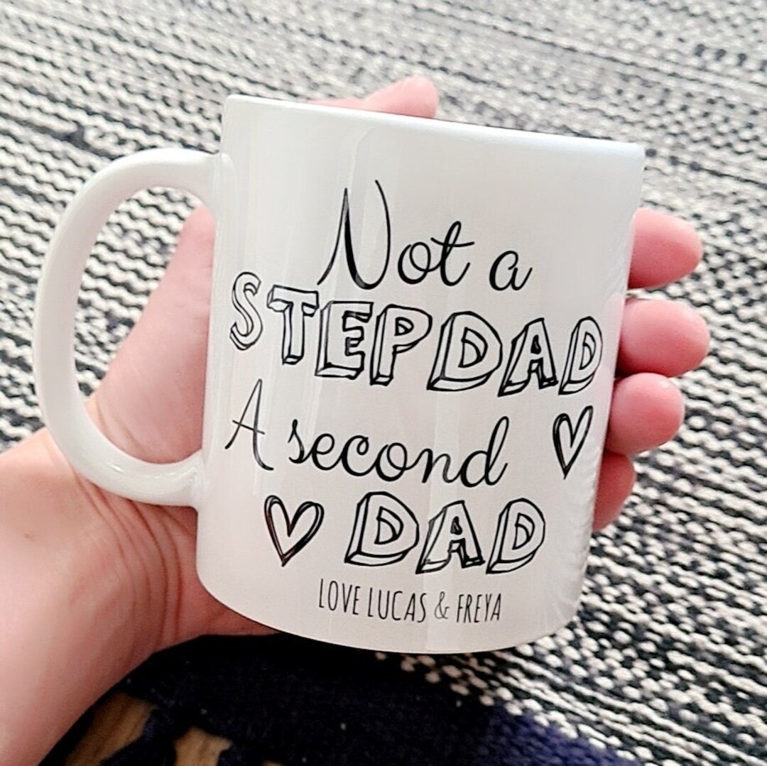 Personalised Mug, Father's Day Mug, Stepdad Gift, Father's Day Stepdad ...