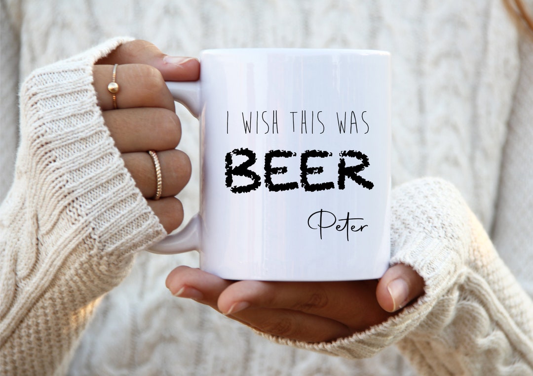 Personalised Beer Mug, Office Banter Mug, Joke Mug, Beer Lover, Beer ...