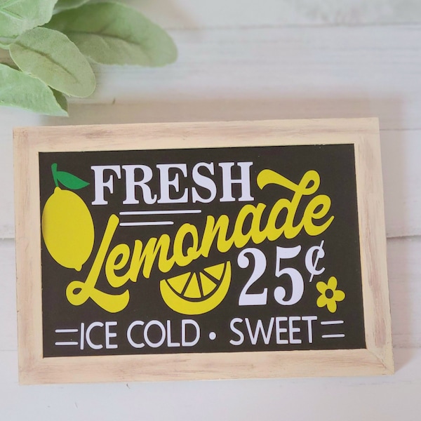 Lemonade Sign - Etsy