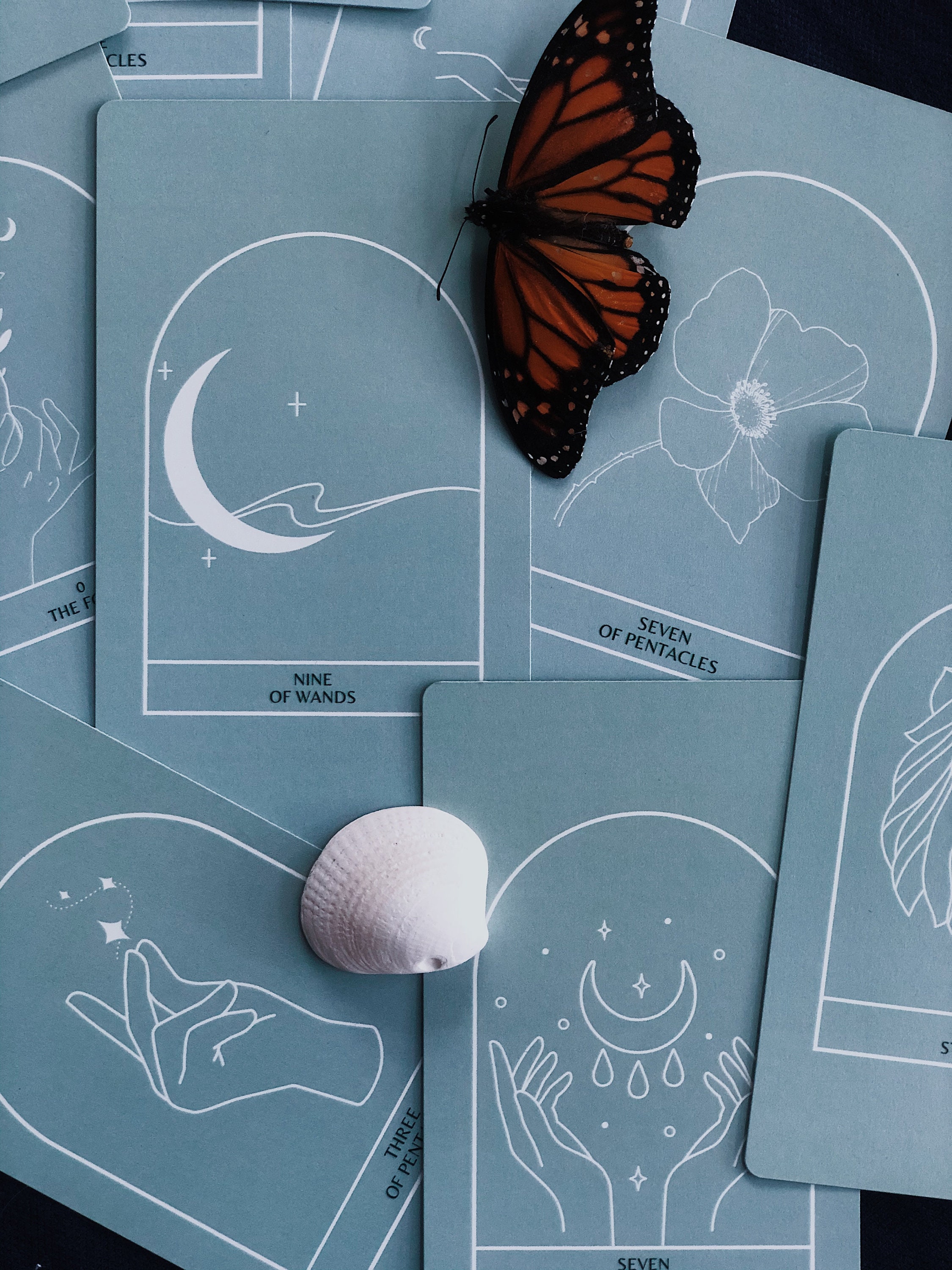 Tarot Deck Tarot Cards Full Tarot Deck Blue Tarot Deck - Etsy