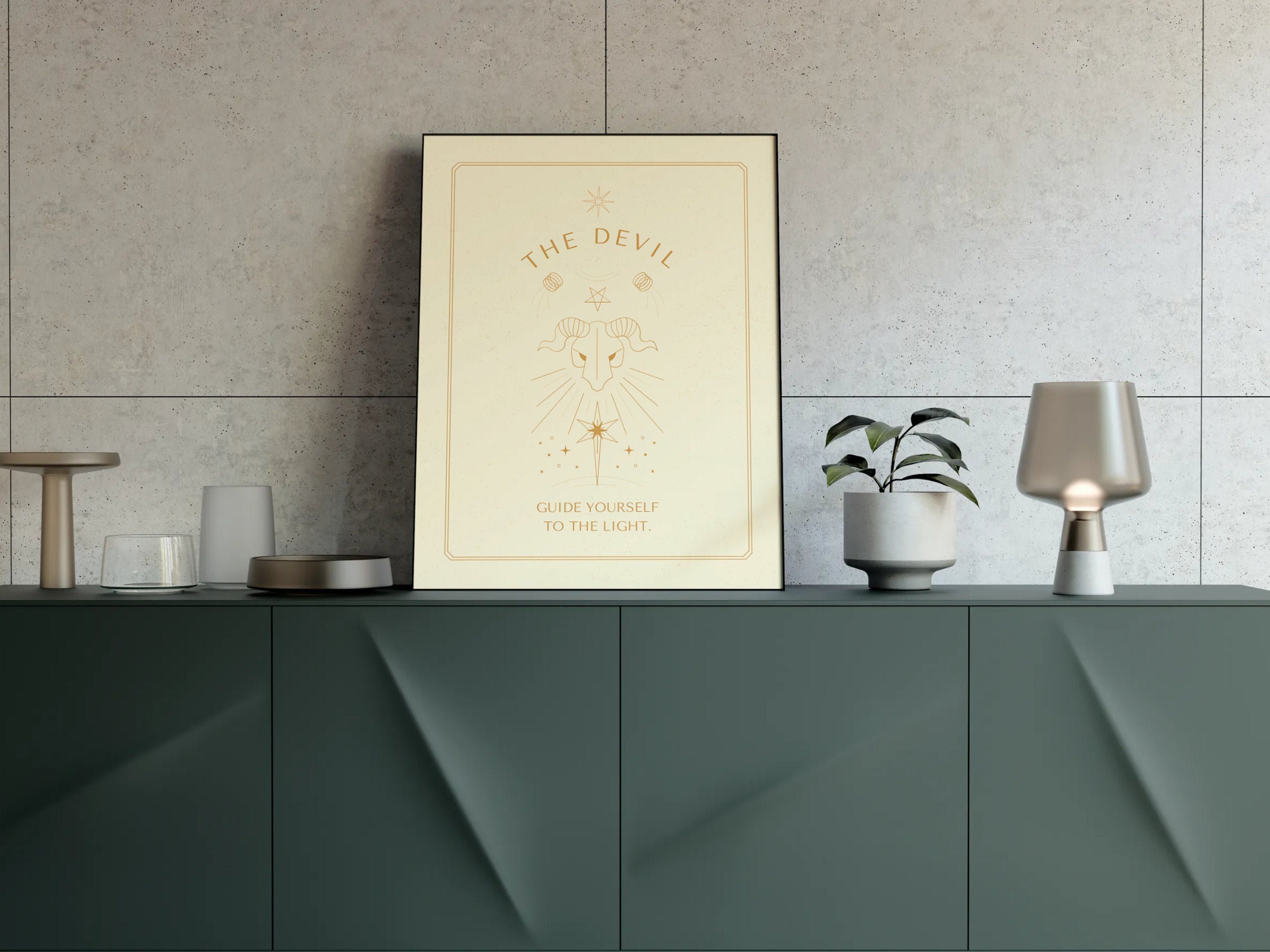 Printable Art, the Devil Definition Print, Wall Art Prints, Tarot Card ...