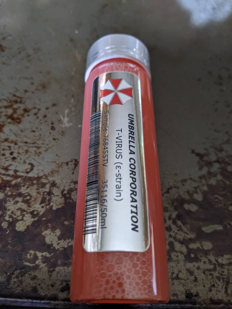 Resident Evil T-VIRUS epsilon-strain | Etsy