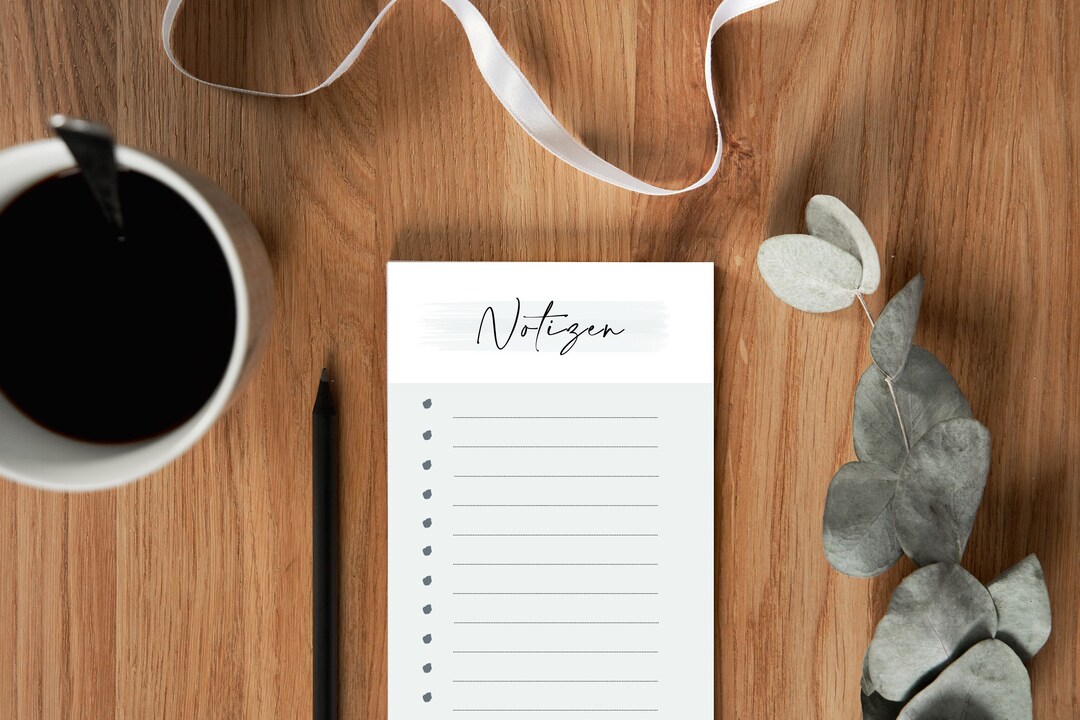 To-do List notes Notepad Blocks Blocks Notepad Planner DIN Long 50 ...