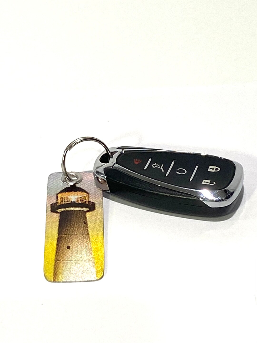 Keychain-keychains-lighthouse-license Plate Keychain- Lighthouse Key ...