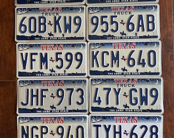 Personalized Custom Texas License Plate for Cars & Trucks With Your ...