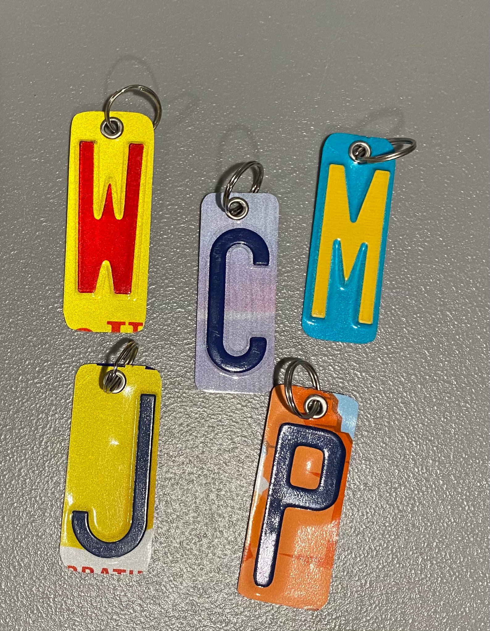 Keychain-keychains-license Plate Key - Etsy