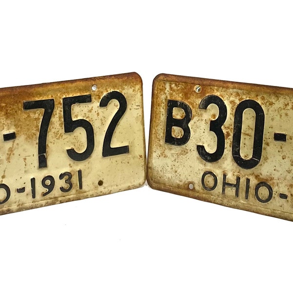 Rustic License Plate - Etsy