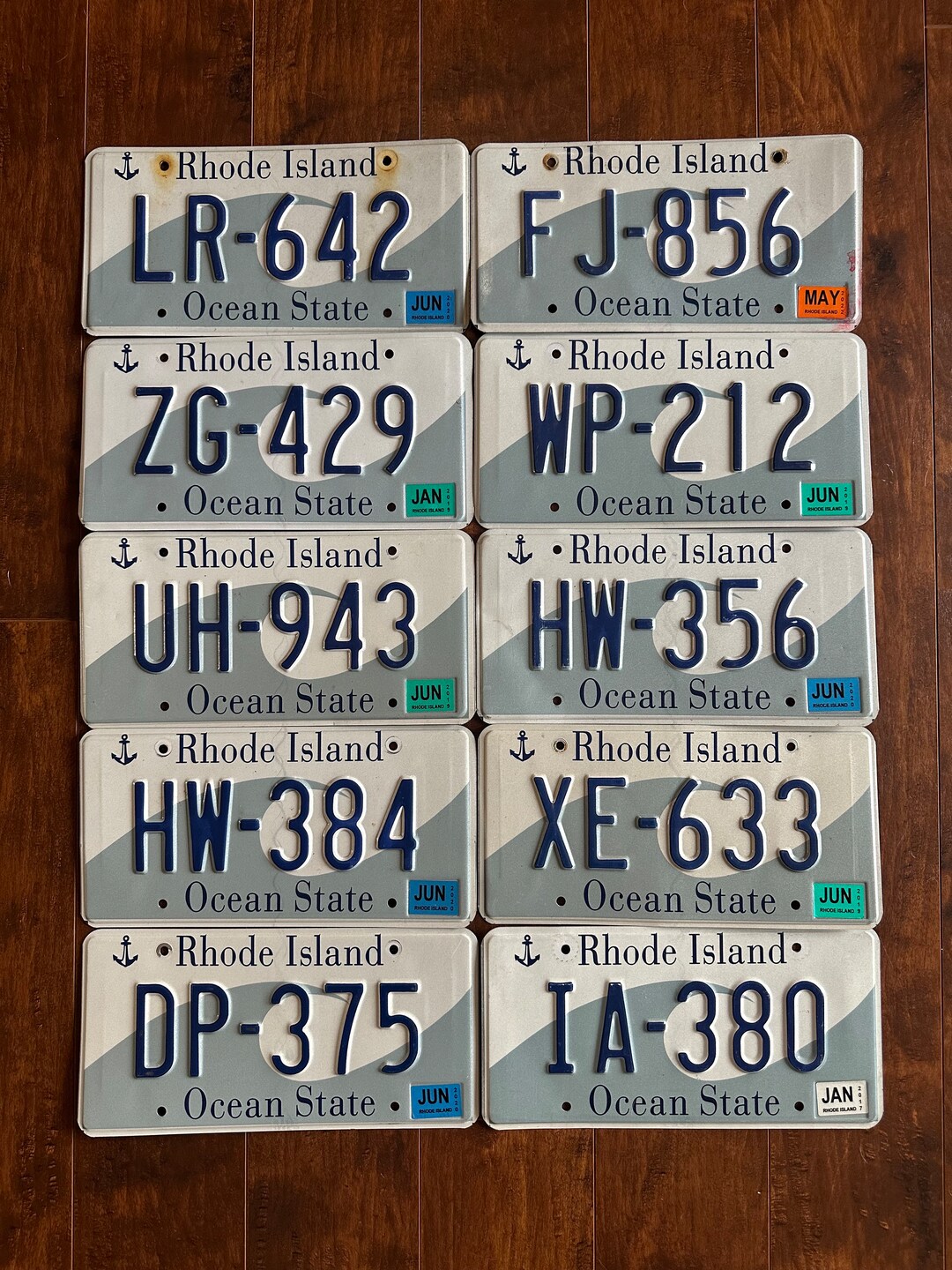 Rhode Island License Plate, Pick Your Choice of License Plate, Rhode ...