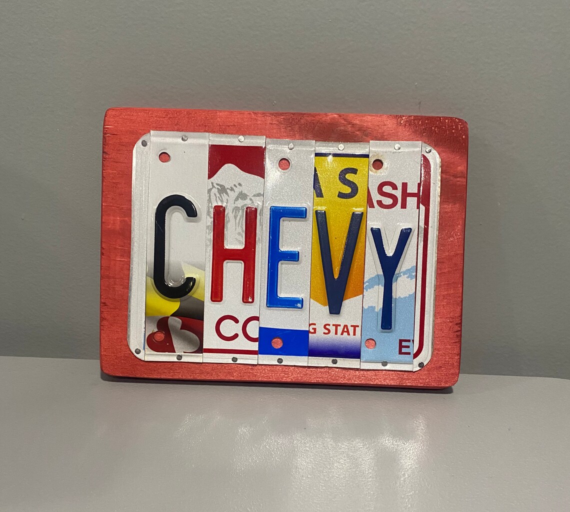 Custom License Plate Signs Anniversary Dates Birthdates | Etsy