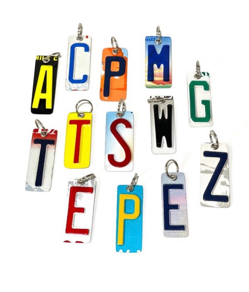 Keychain-keychains-license Plate Key - Etsy