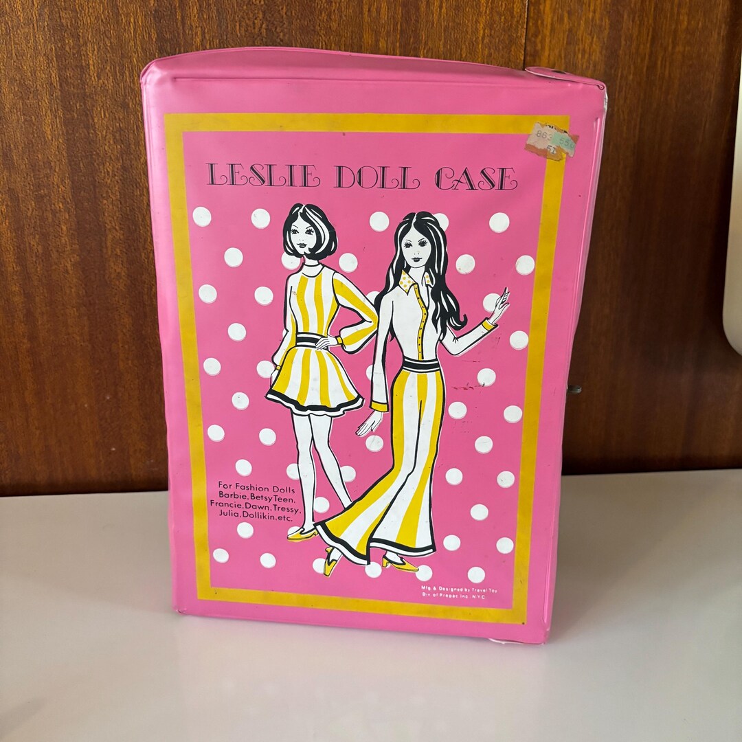 Vintage 1960s LESLIE Doll Case Mod Barbie Style Case - Etsy