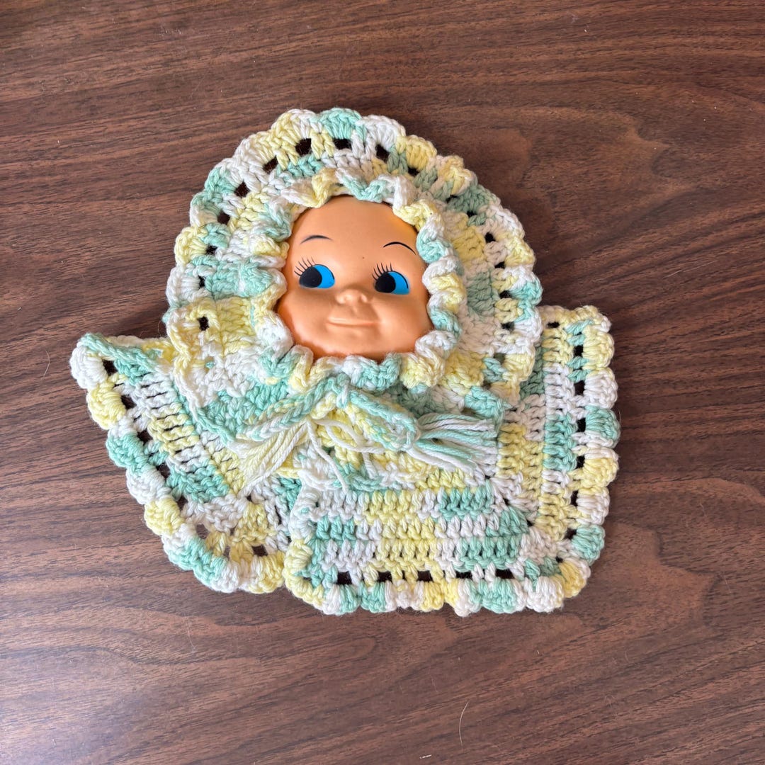 1950s Celluloid Face Style Pot Holder - Etsy