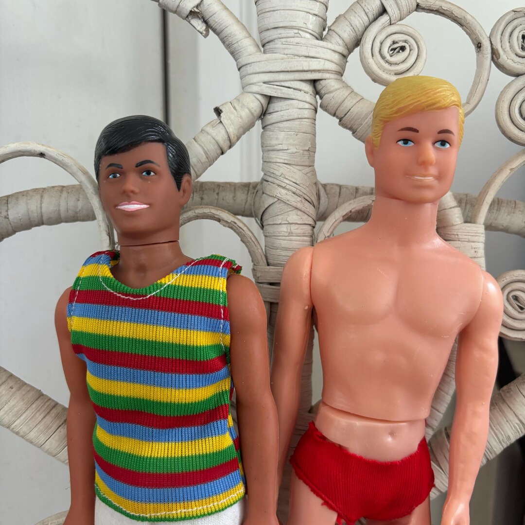 Vintage 70s Barbie Ken Clone Dolls - Etsy