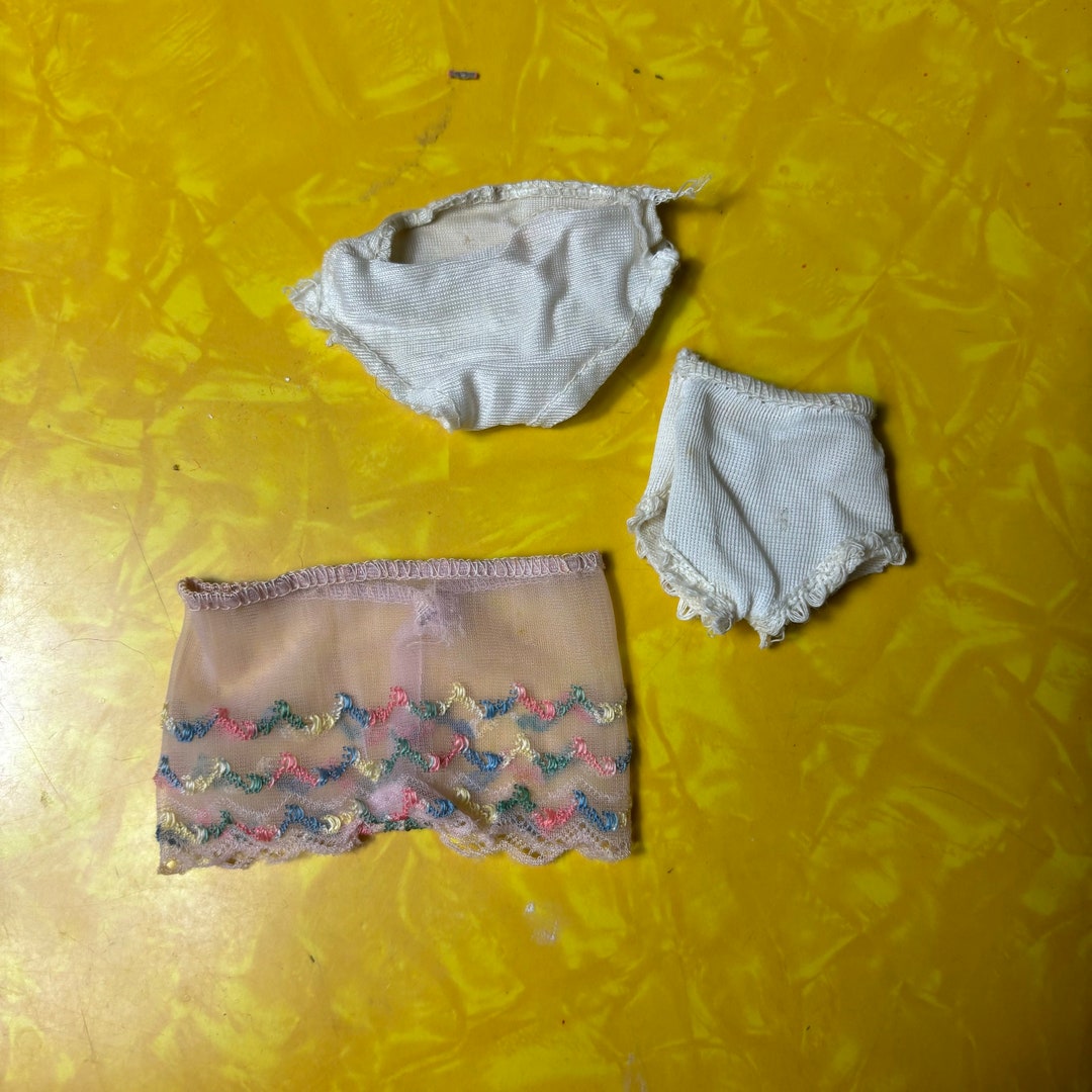 Vintage 60s Barbie Underwear Set - Etsy
