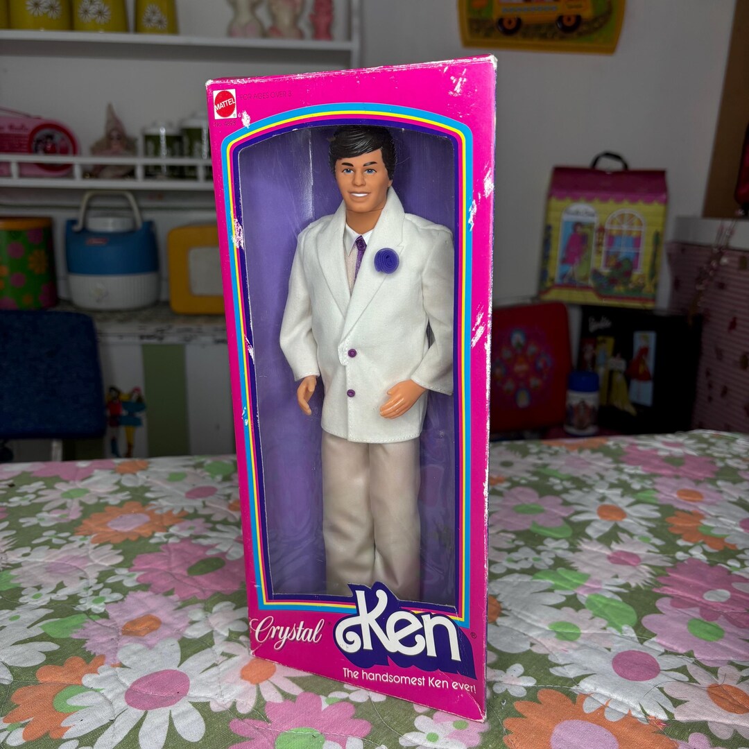 Vintage Crystal Ken the Handsomest Ken Ever! 1983 Mattel 4898 in Box - Etsy
