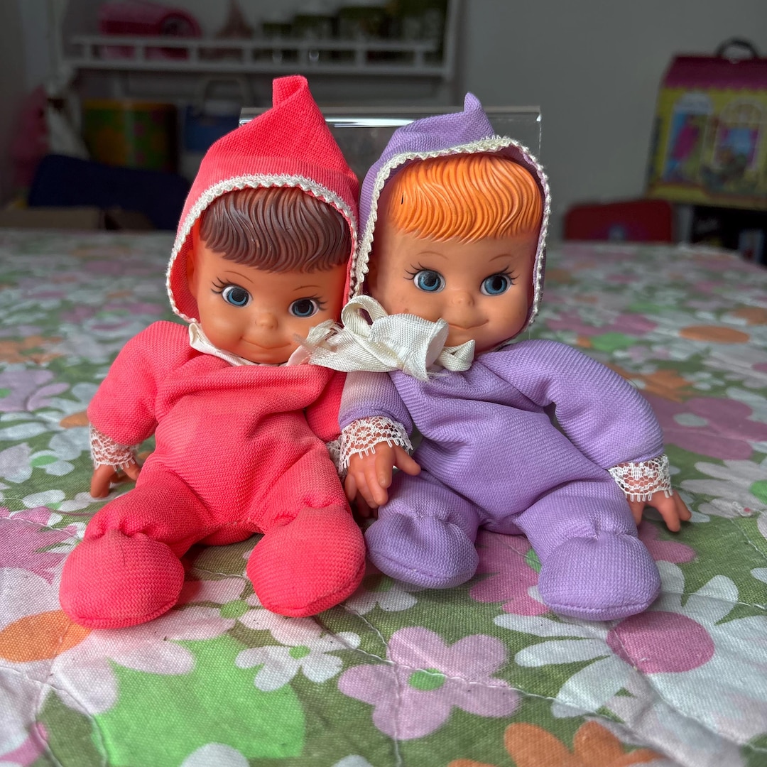 Vintage 1960s Floppy Tot Fun World Doll Pixie Baby Set of Two - Etsy
