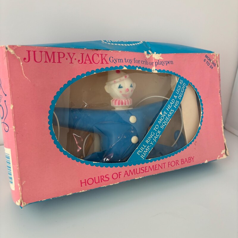 Jumping Jack Toy - Etsy