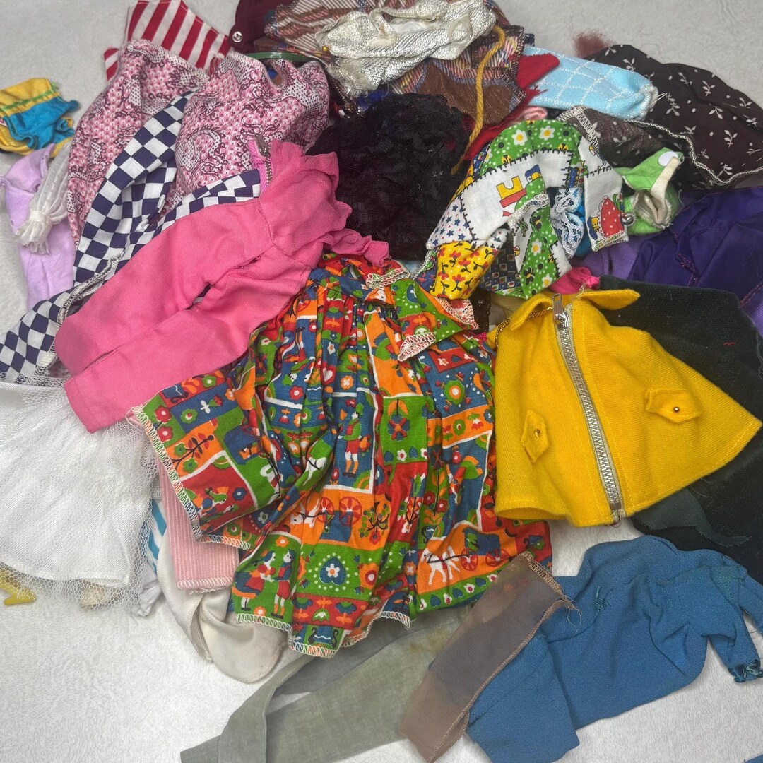 1960s Vintage Barbie and Clone Clothing Bundle Lot Mod Style - Etsy