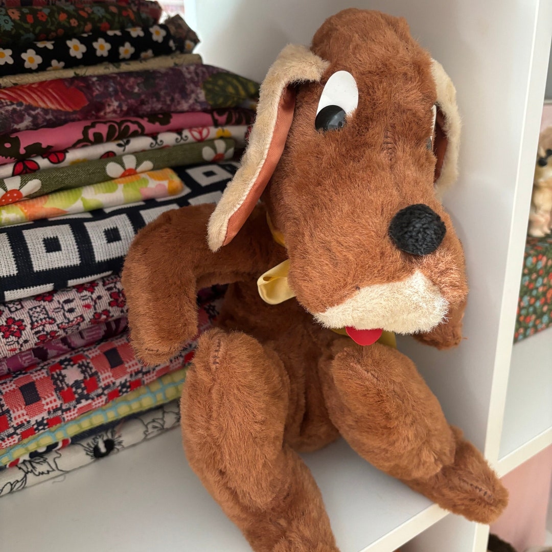 Vintage 1960s Puppy Dog Push Animal - Etsy