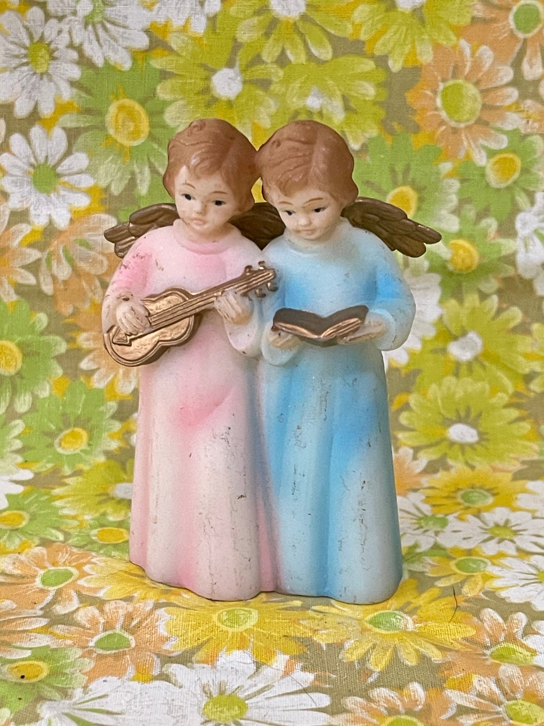 Vintage Plastic Christmas Angels Made in Hong Kong - Etsy