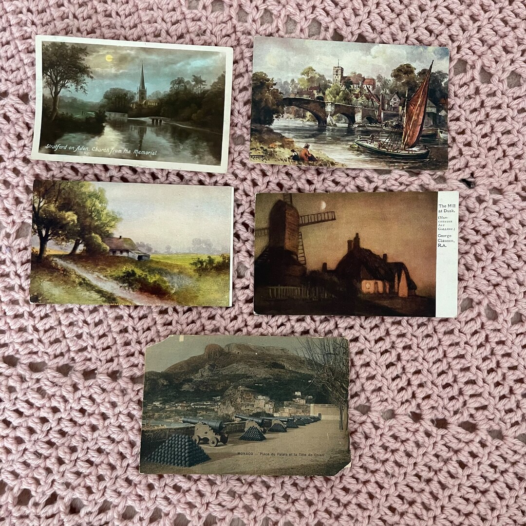 Vintage Postcards - Etsy