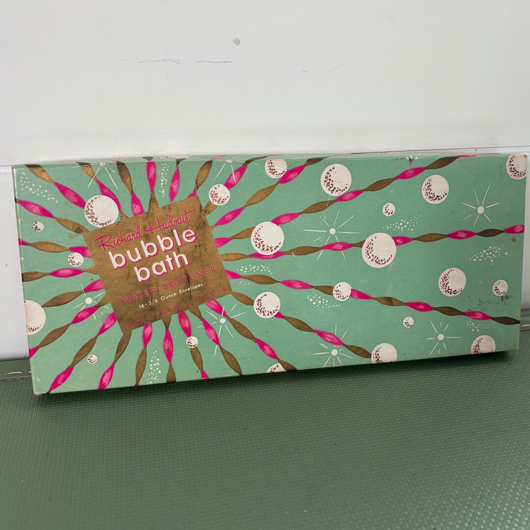 Mcm Vintage Bubble Bath Soap Box - Etsy