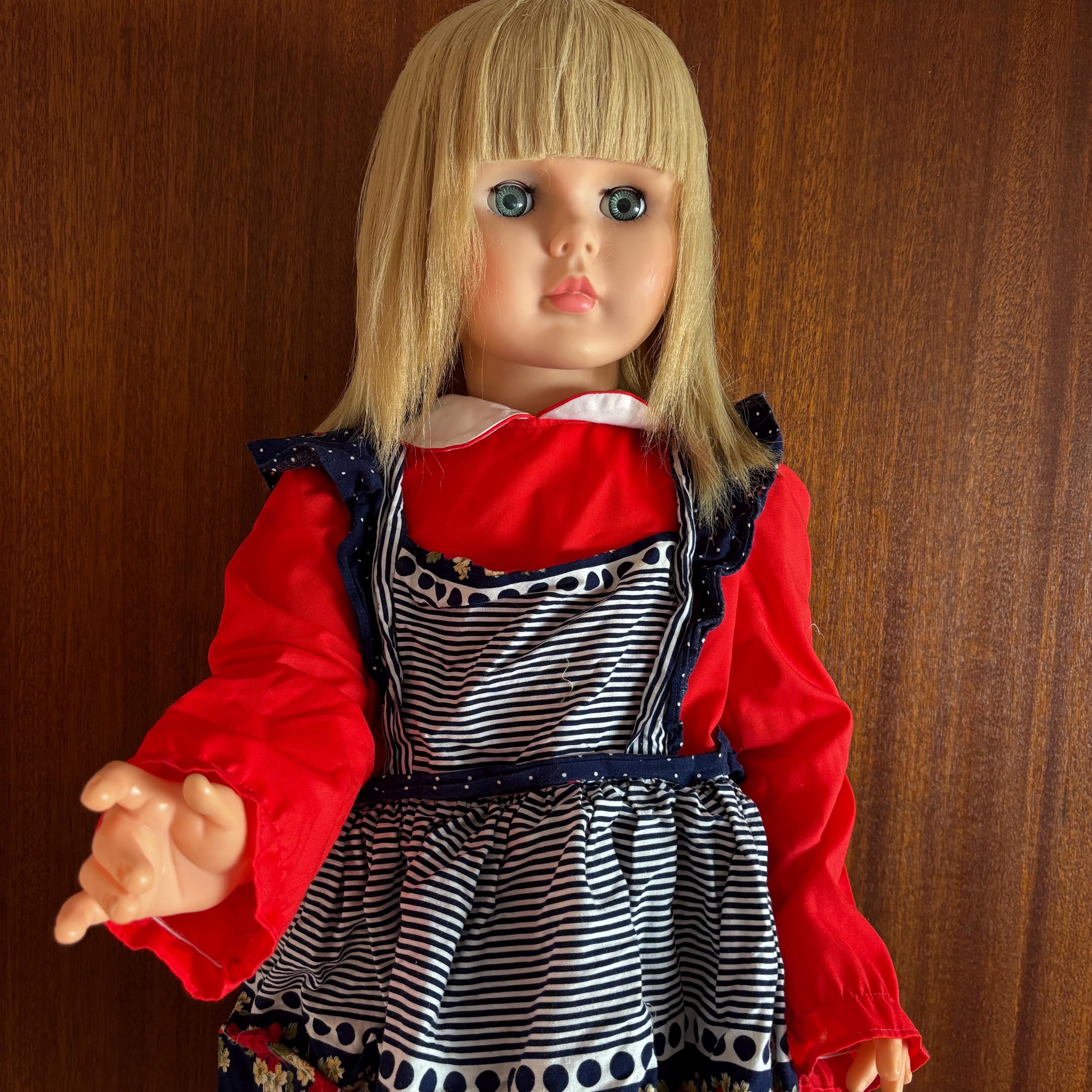 Vintage Patti Play Pal Type Companion Doll Unmarked 35" Blonde Hair ...