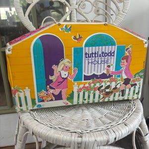 Mattel Vintage 1965 Tutti & Todd Doll House Carrying Case - Etsy