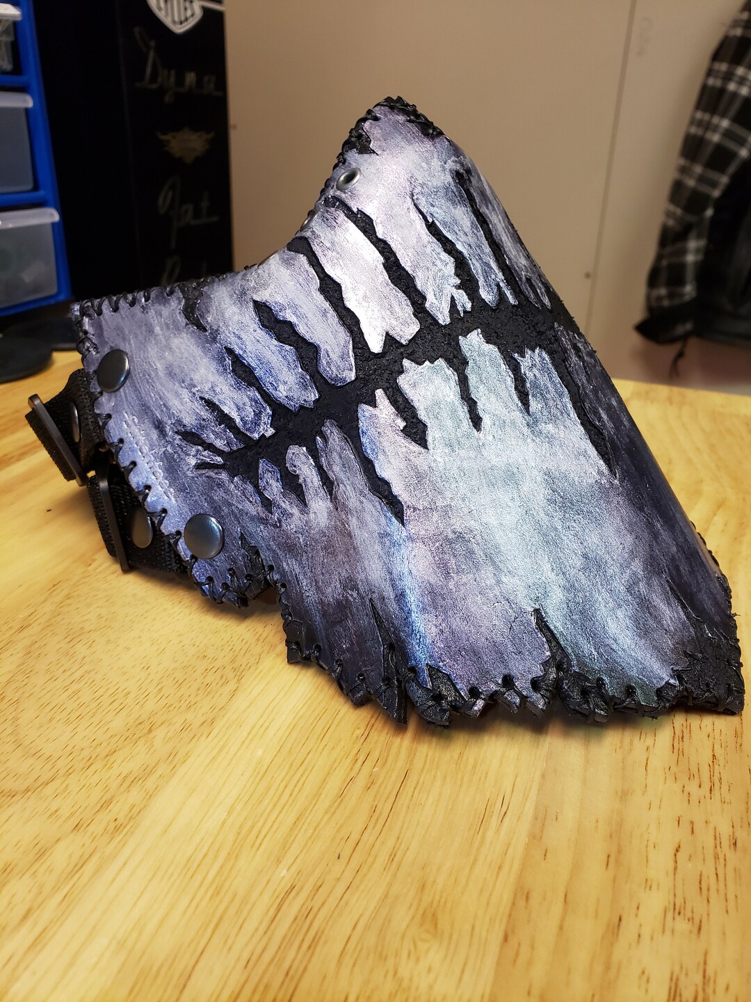 Rip Beard Leather Biker or Riding Mask - Etsy