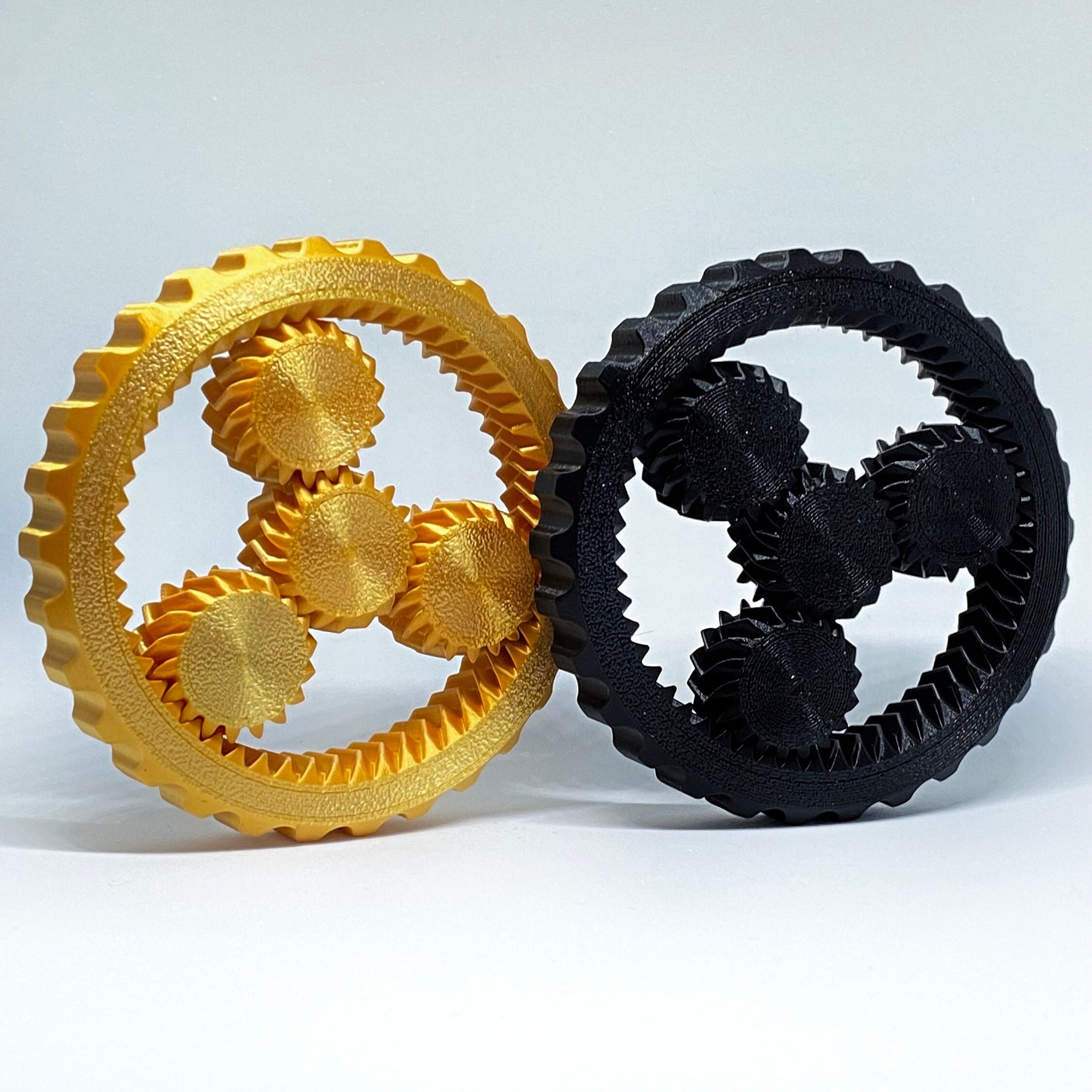 Planetary Gear Spinner Kinetic Desk Toy Engineering Bearing ...