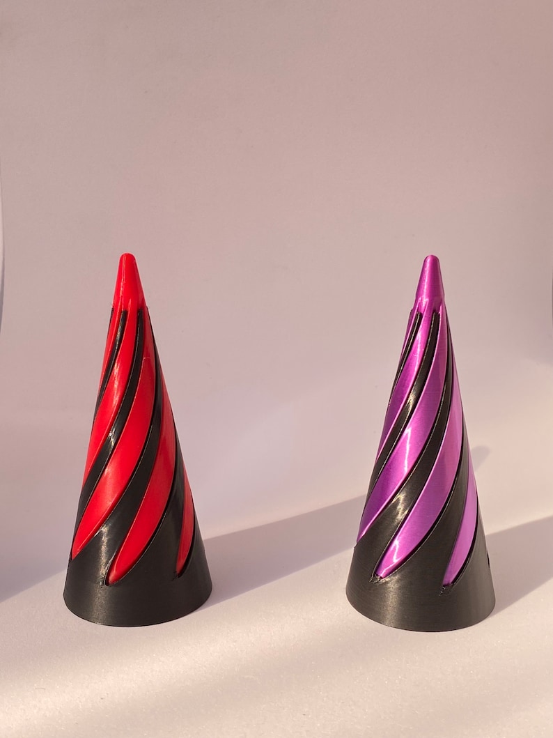 Impossible Vortex Cones | Kinetic Fidget Toy | Optical Illusion ...