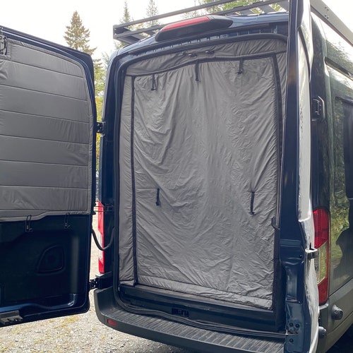 Ford Transit // High Roof Back Doors Insulated Panels - Etsy