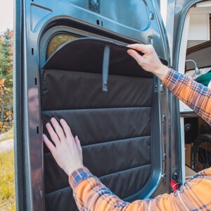 Ford Transit // Insulated Window Covers, Rear Doors, Campervan - Etsy