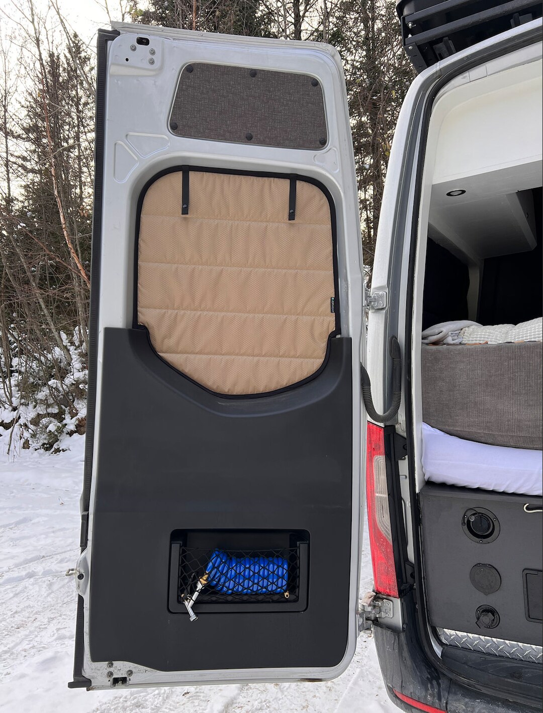 Sprinter 2019// Insulated Window Covers, Rear Doors, Campervan - Etsy