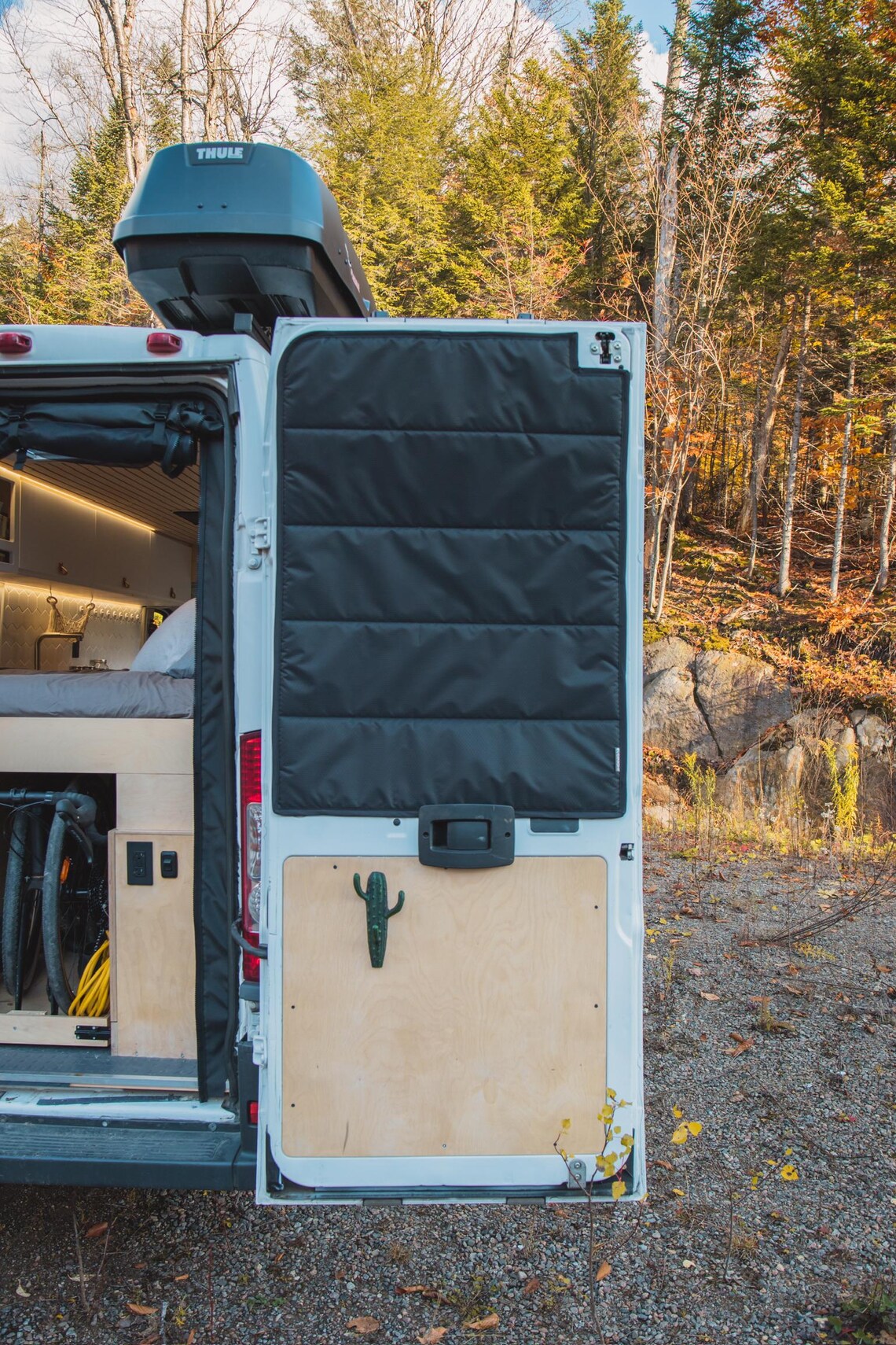 Promaster // High Roof Back Doors Insulated Panels - Etsy