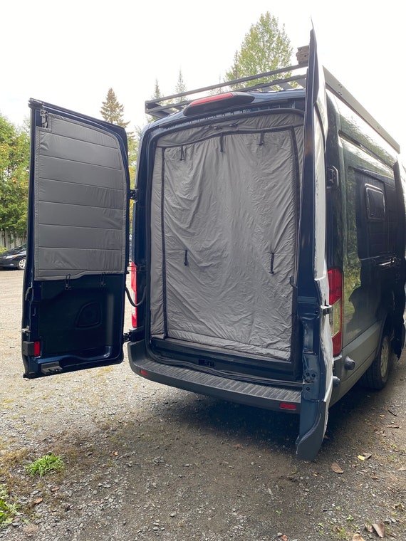 Ford Transit // High Roof Back Doors Insulated Panels - Etsy
