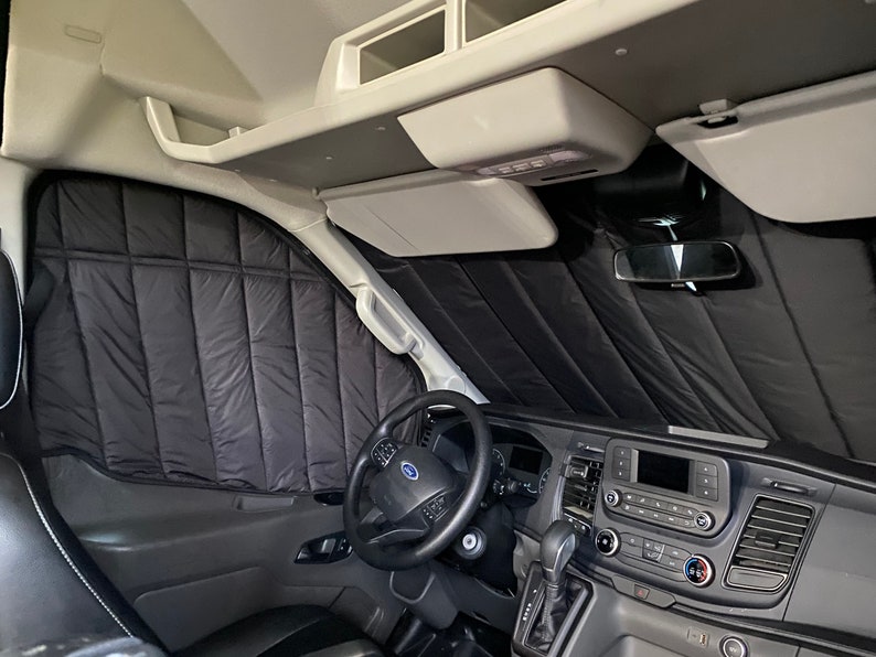 Ford Transit // Insulated Window Cover Campervan Windshield - Etsy