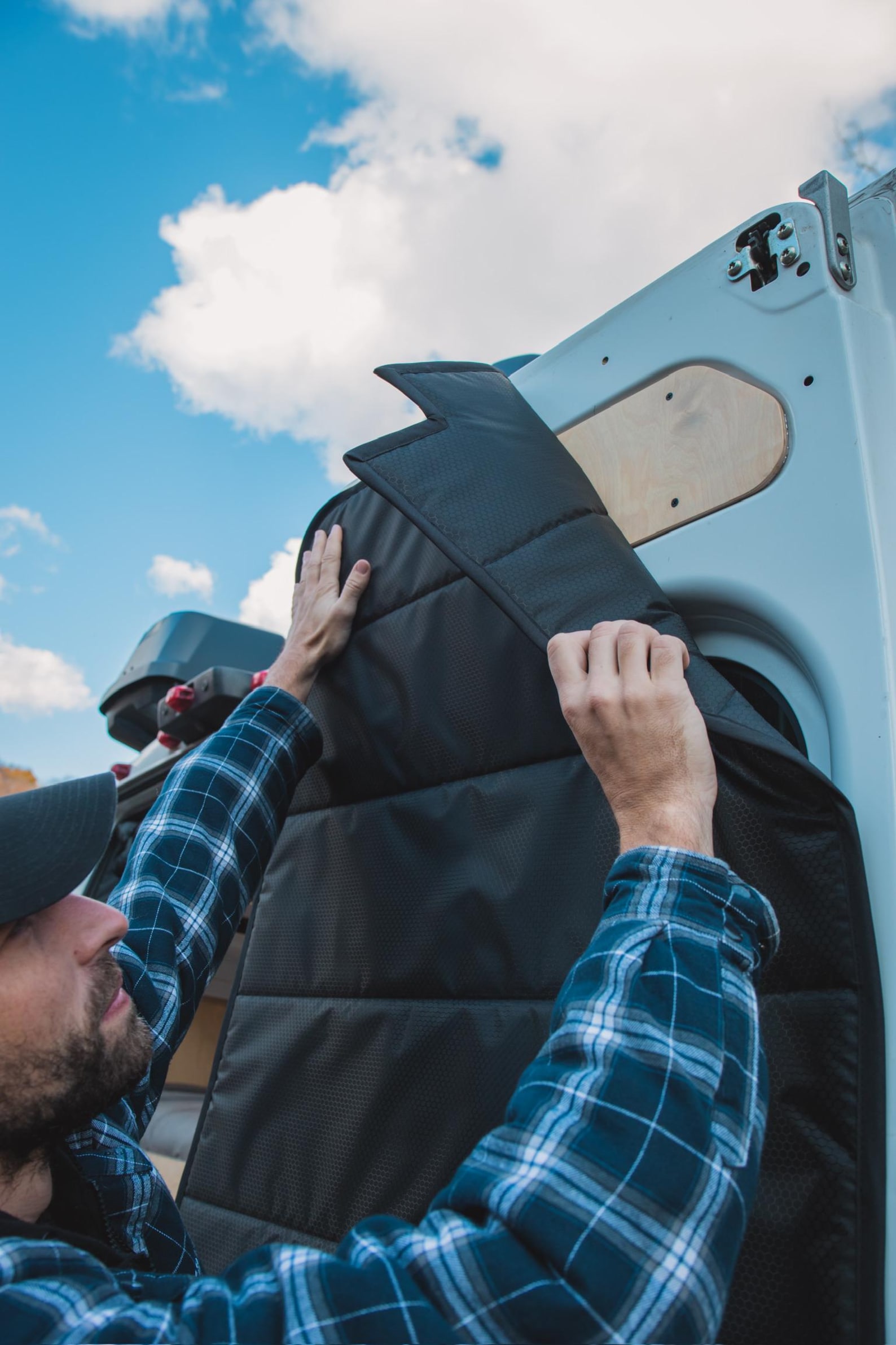 Promaster // High Roof Back Doors Insulated Panels - Etsy
