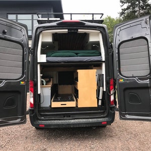 Ford Transit // Insulated Window Covers Rear Doors Campervan - Etsy