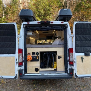 Promaster // High Roof Back Doors Insulated Panels - Etsy