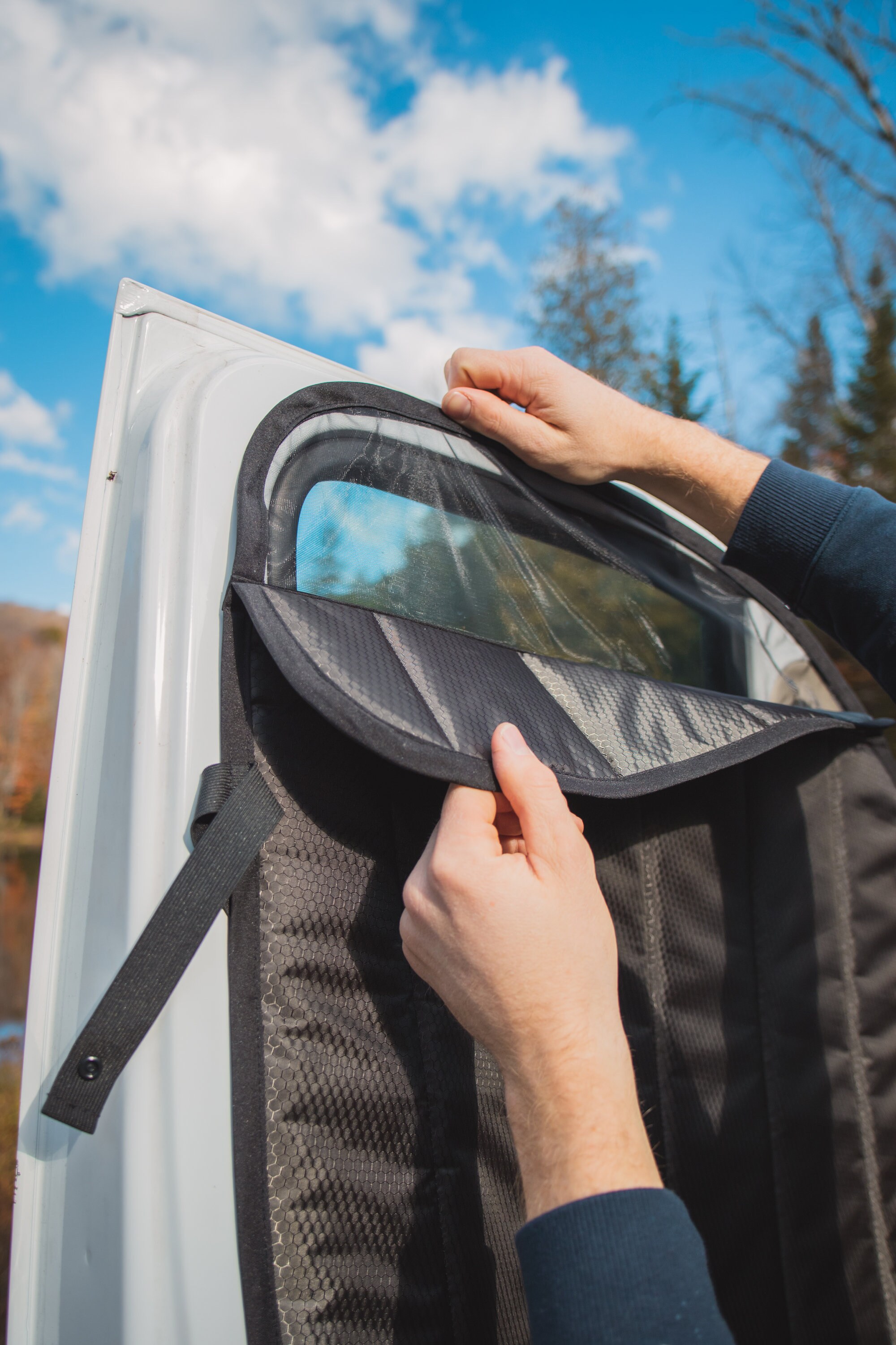 Promaster // Insulated Window Cover Mosquito Net - Etsy