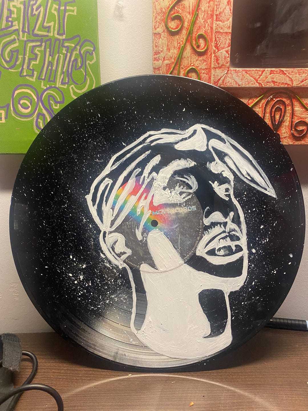 Aesthetic Vinyl Tupac Record - Etsy