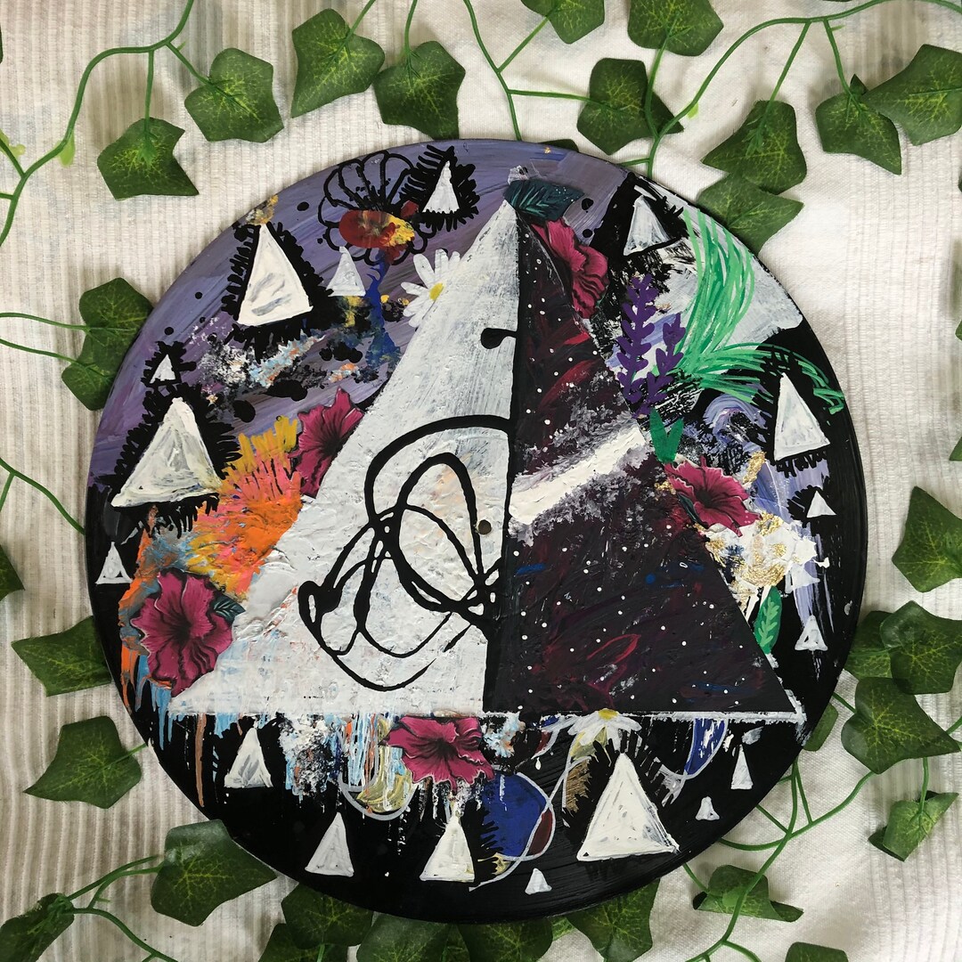 Galaxy Triangles Vinyl Record - Etsy