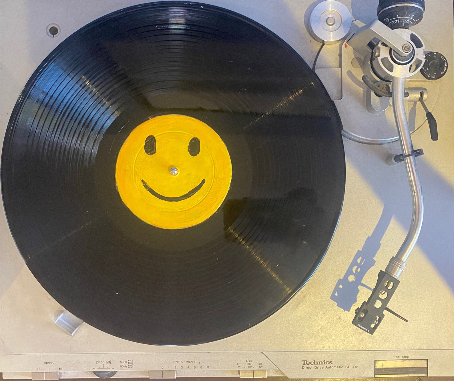 Hand-painted Vinyl Record - Etsy