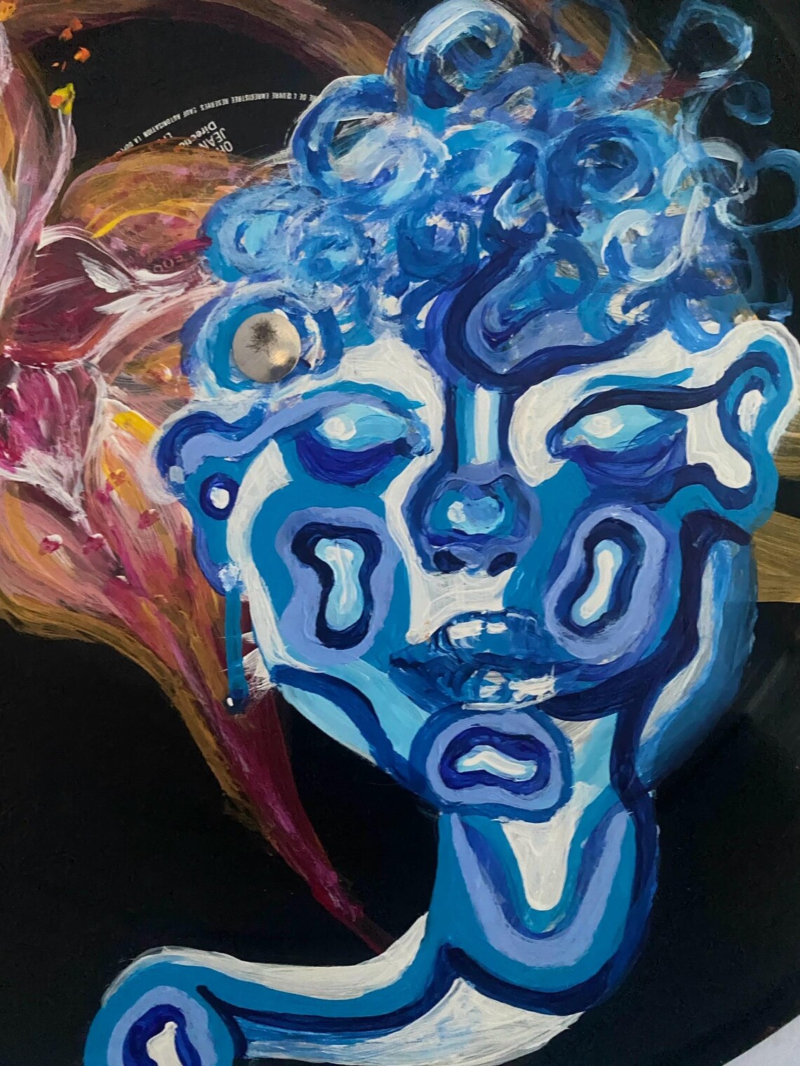 Hand-painted Aesthetic Vinyl Record - Etsy