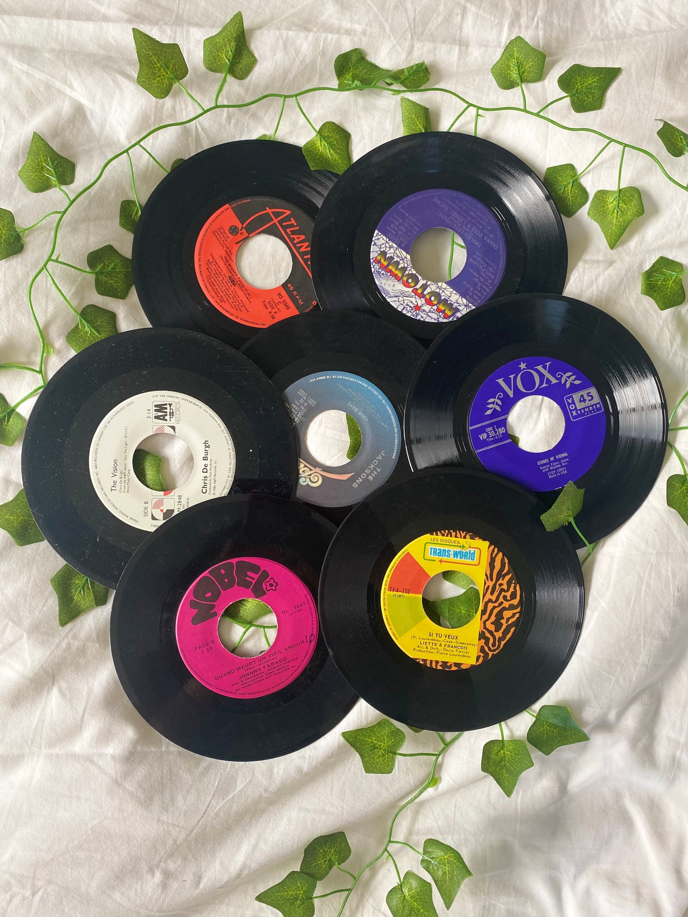 Vintage 7-inch Vinyl Records for Crafting\decor - Etsy