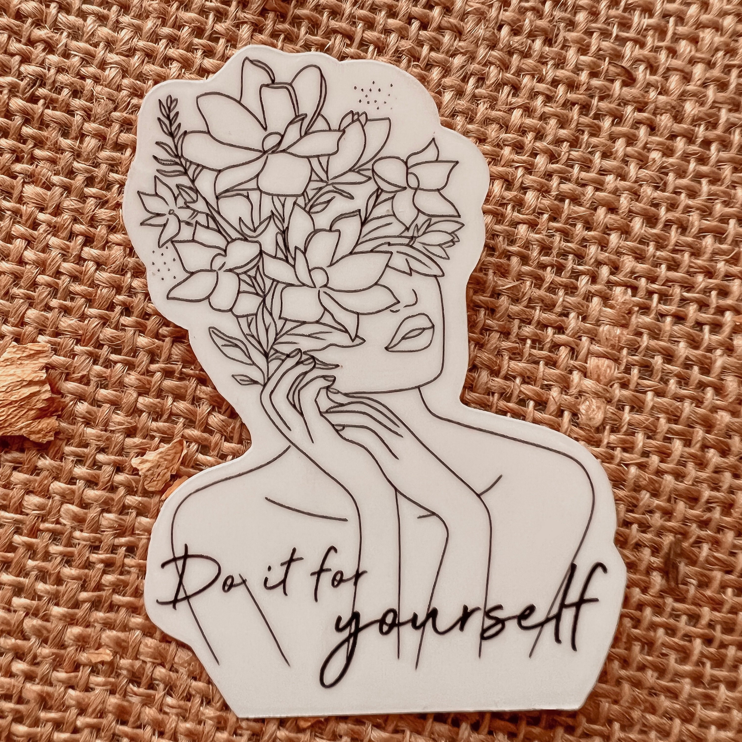 Do It for Yourself - Affirmation Stickers/ Self Care Stickers/ Mental ...